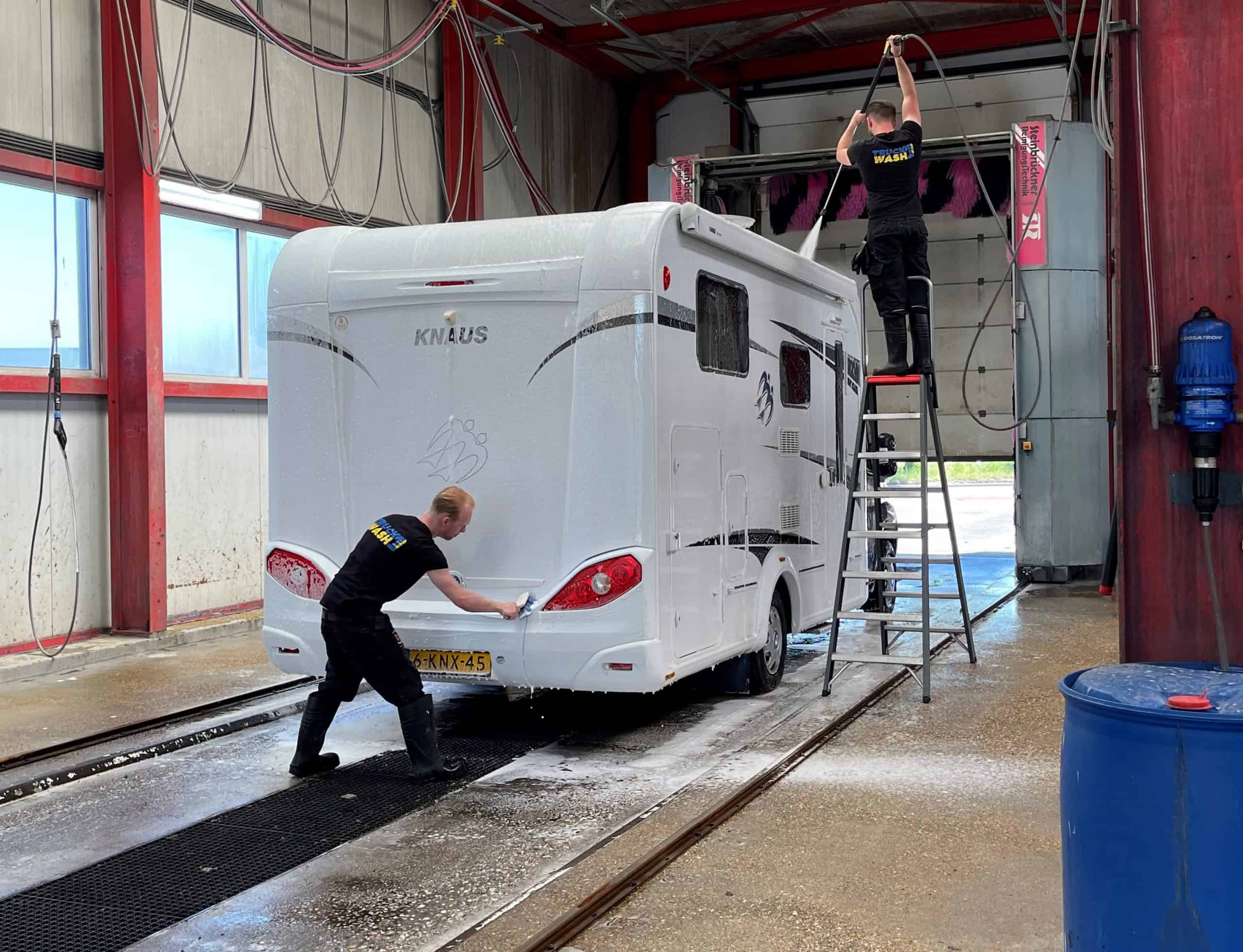 Camper wasstraat - ook voor caravans | Truckwash 1 Group